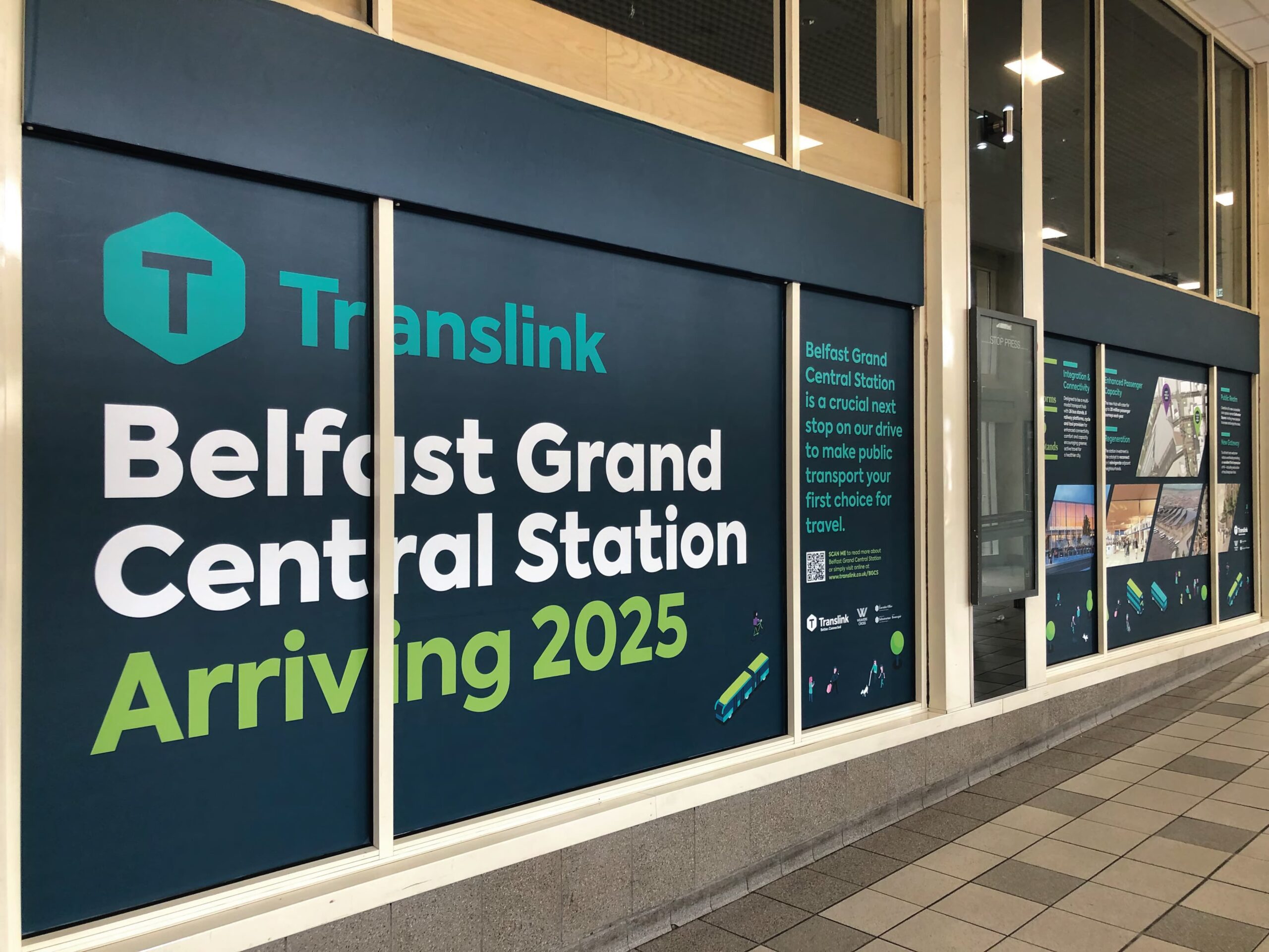 Translink Grand Central Station | Alexander Boyd Displays