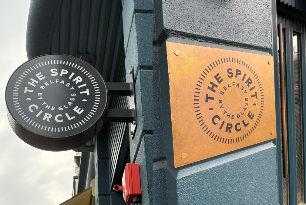 Exterior Signage for The Spirit Circle | Alexander Boyd Displays